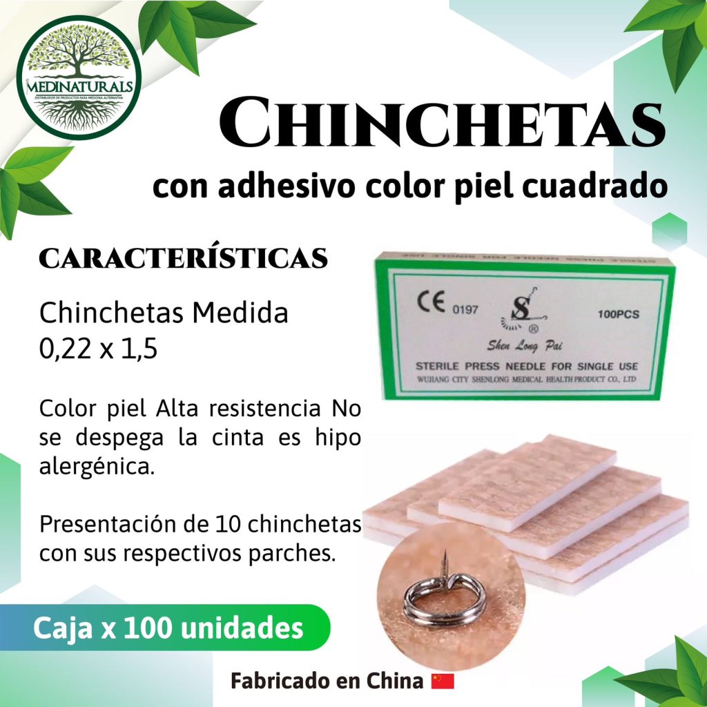 Chinchetas con adhesivoCHINCHETAS CON ADHESIVO COLOR PIEL CUADRADO CAJA ...